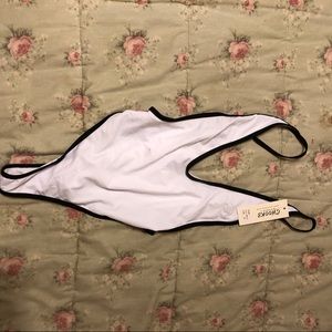 Swim | Chooks La Retro Onepiece M Arctic White Thong | Poshmark